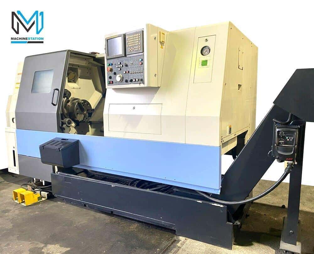 Used Doosan Puma 400MB CNC Turn Mill 18 Chuck 5.2 Bore C Axis Live Tool ...