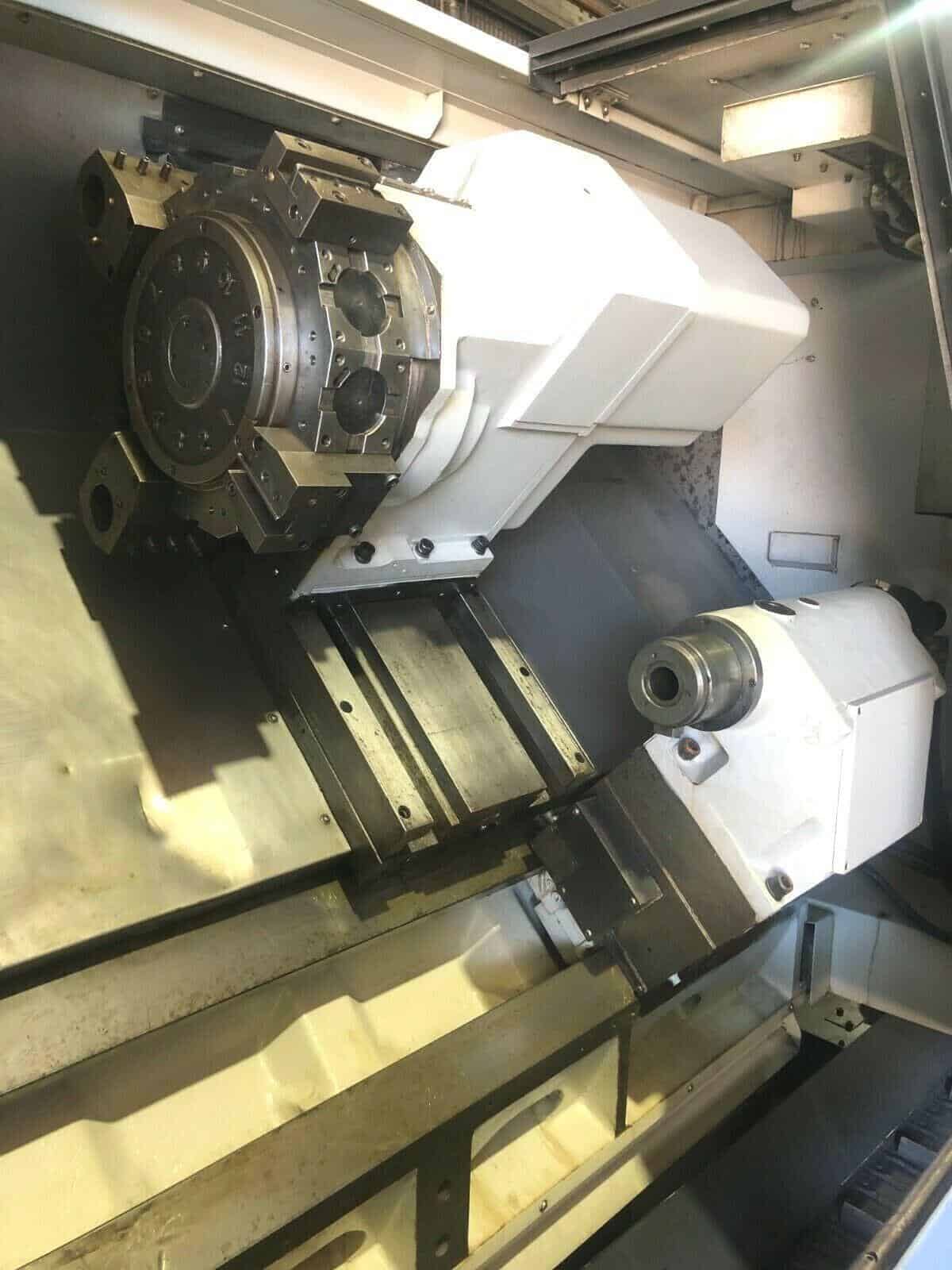 Used Doosan Puma 400MB CNC Turn Mill 18 Chuck 5.2 Bore C Axis Live Tool ...