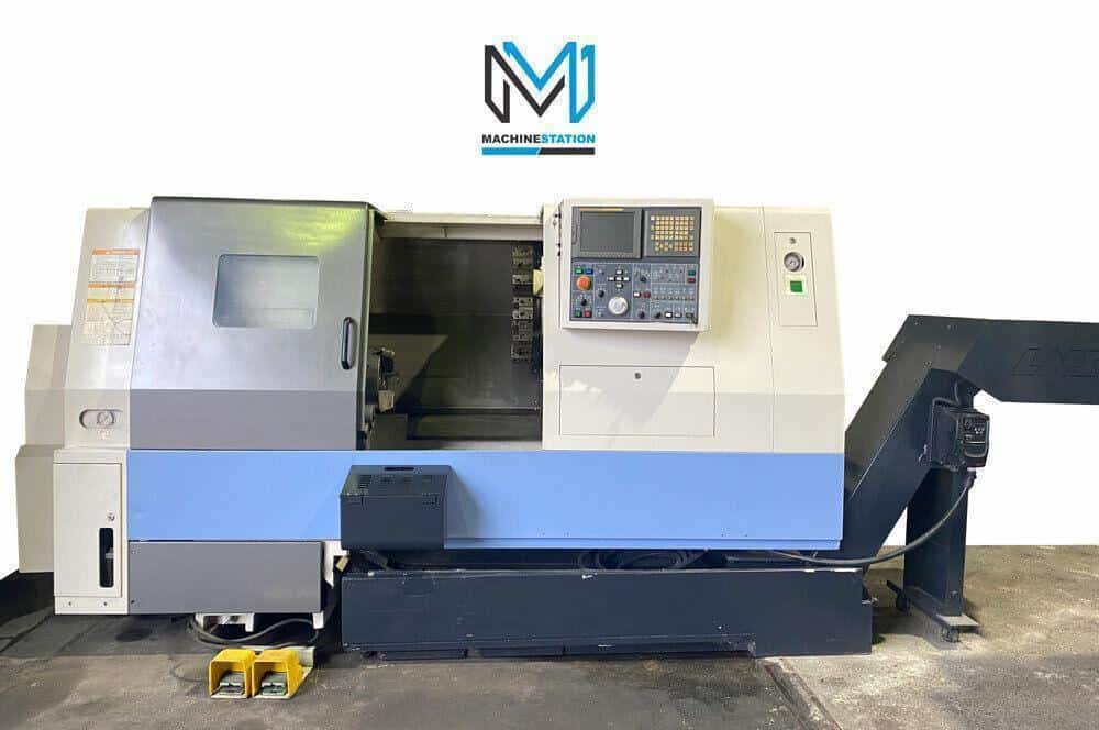 Used Doosan Puma 400MB CNC Turn Mill 18 Chuck 5.2 Bore C Axis Live Tool ...