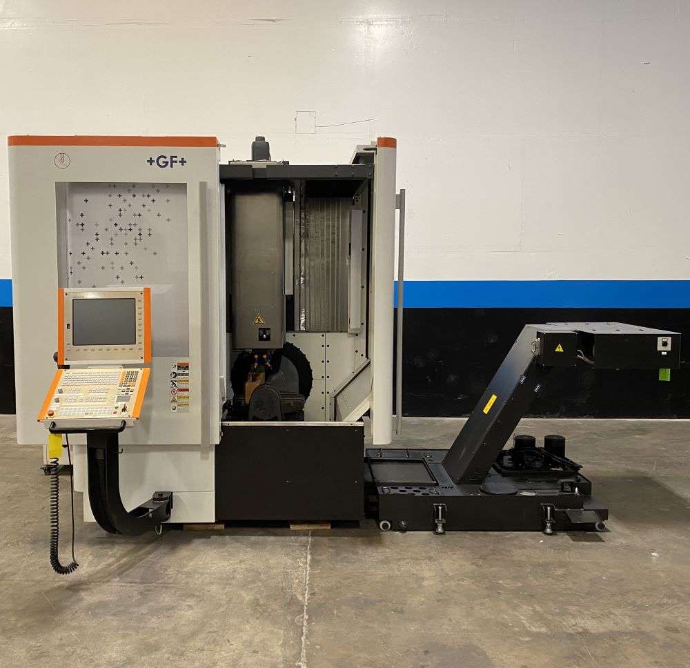 Used Mikron Hem 500U 5-Axis CNC Vertical Machining Center