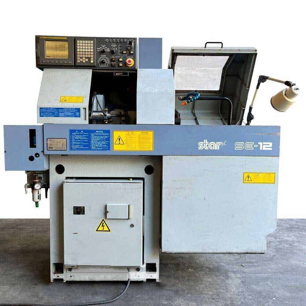 Used Star SE-12 CNC Swiss Screw Trurning Lathe (2006) | Hi-Speed ...
