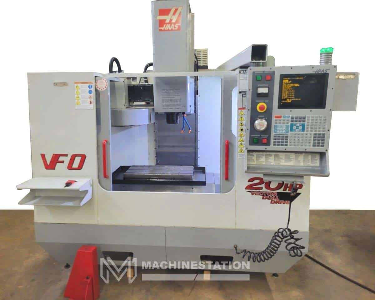 Haas VF-0B CNC Vertical Machining Center - MachineStation