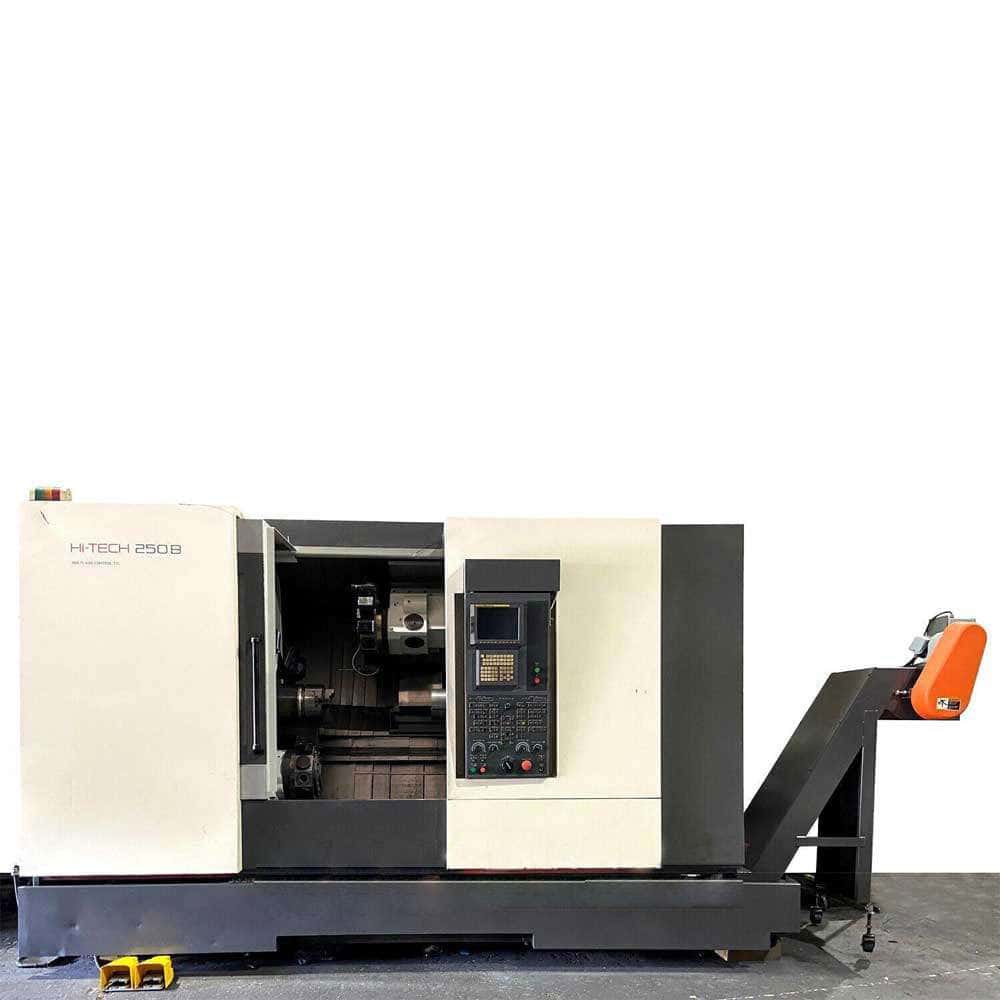Used Hwacheon Hi-Tech 250B Multi-Axis CNC Turning Center (2006 ...