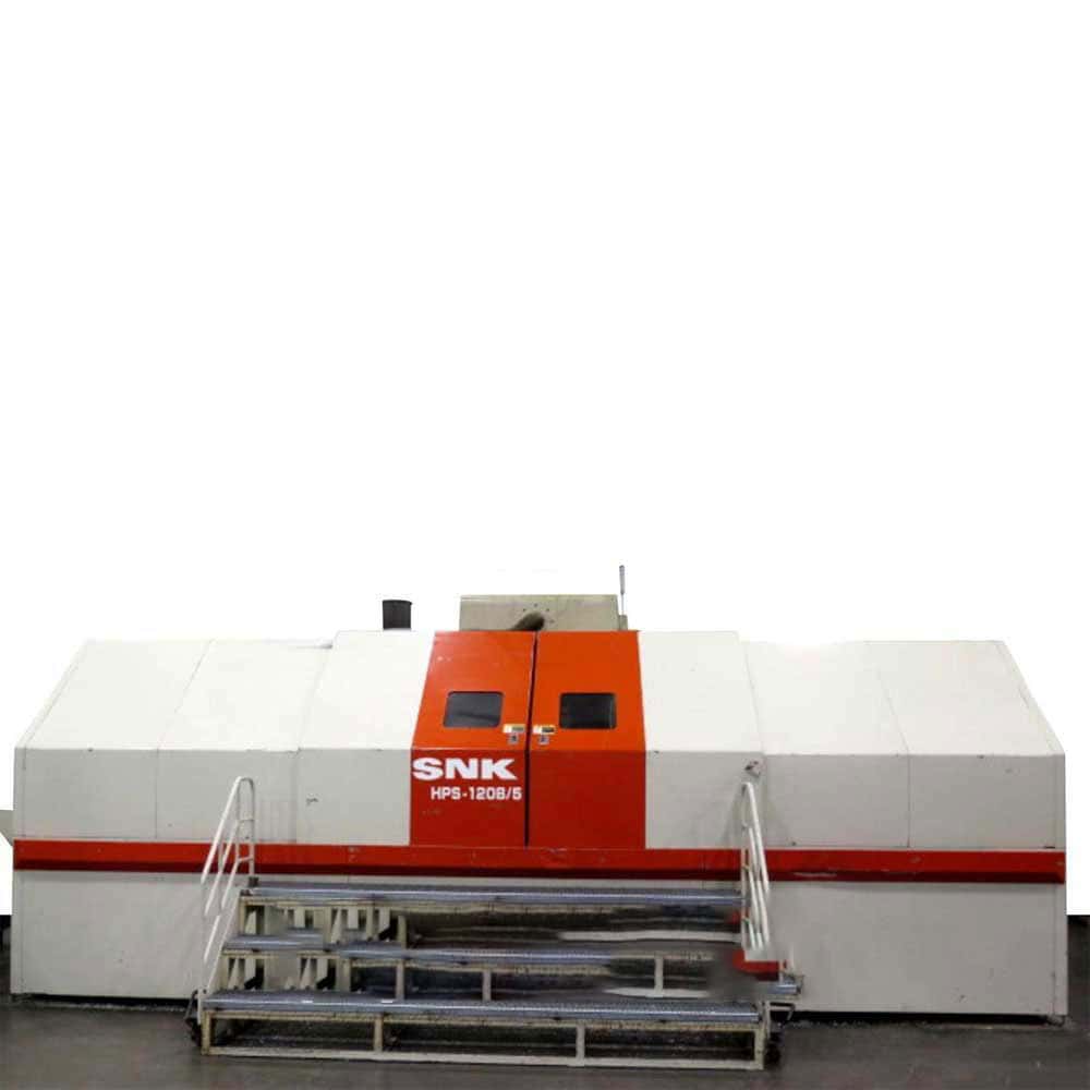 Used SNK HPS-120B 5-Axis High-Speed CNC Horizontal Profiler Mill (2000 ...