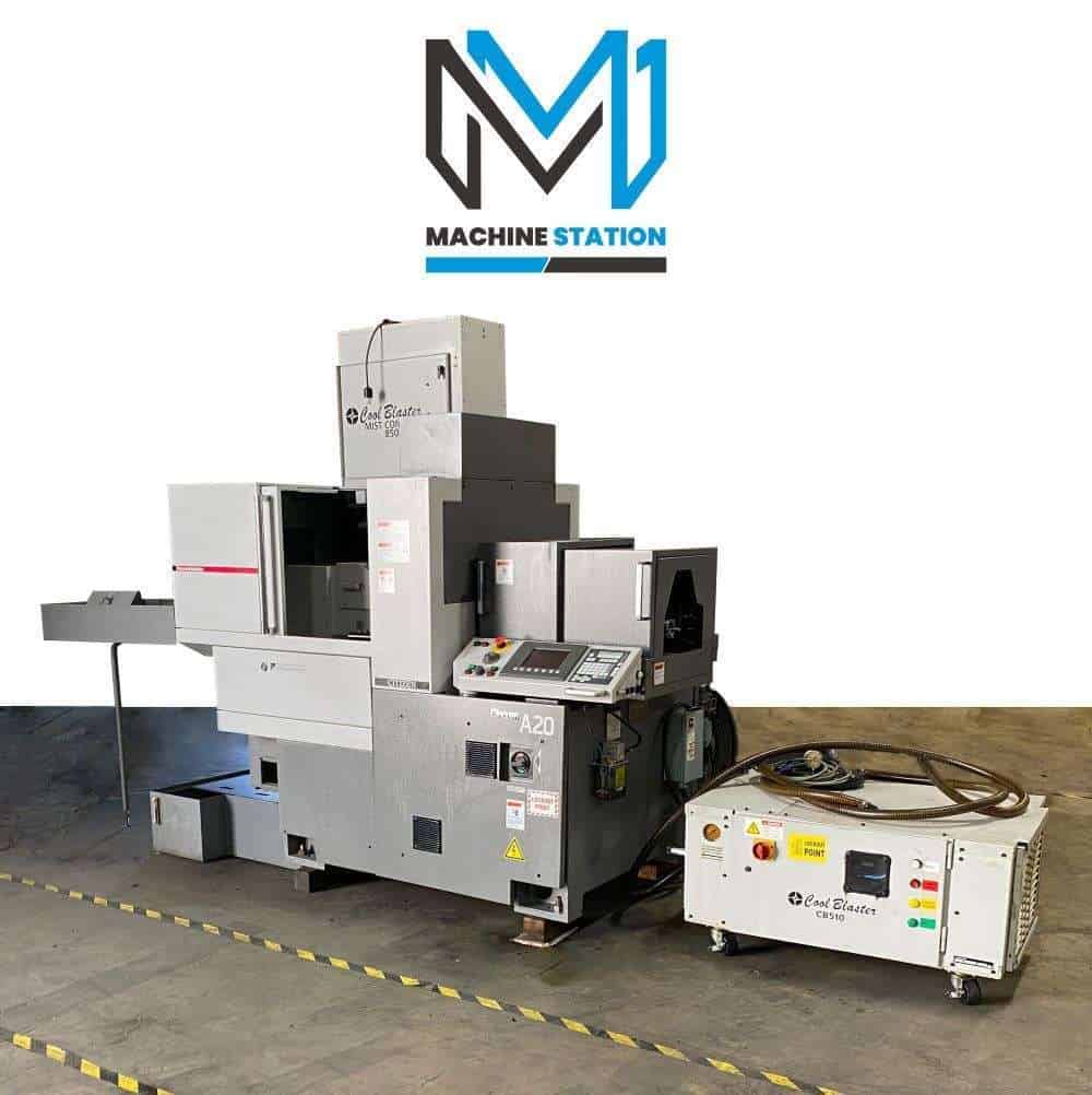 Used Citizen Cincom A20VIIPL Swiss-Type Lathe (2014) | Advanced CNC Turning