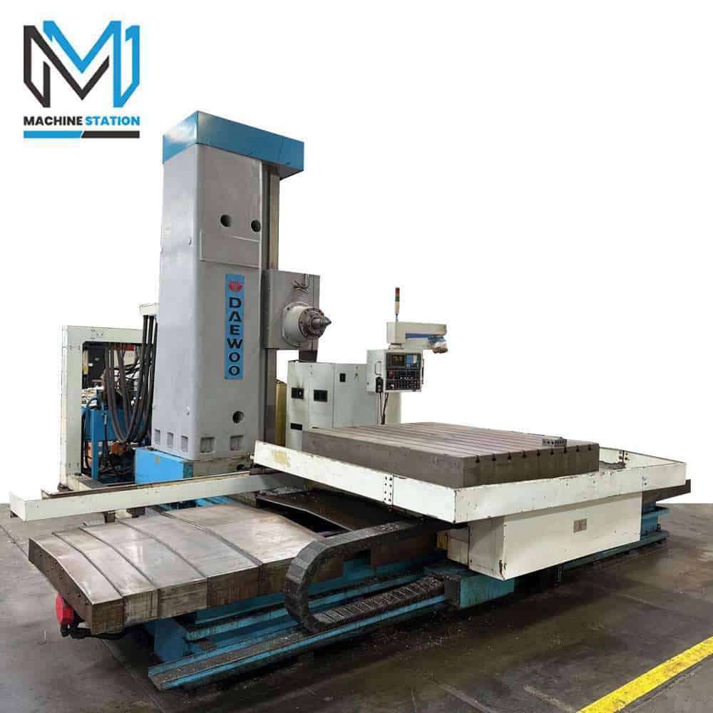 Used Daewoo DNB-130R CNC Boring Mill | Heavy-Duty Precision