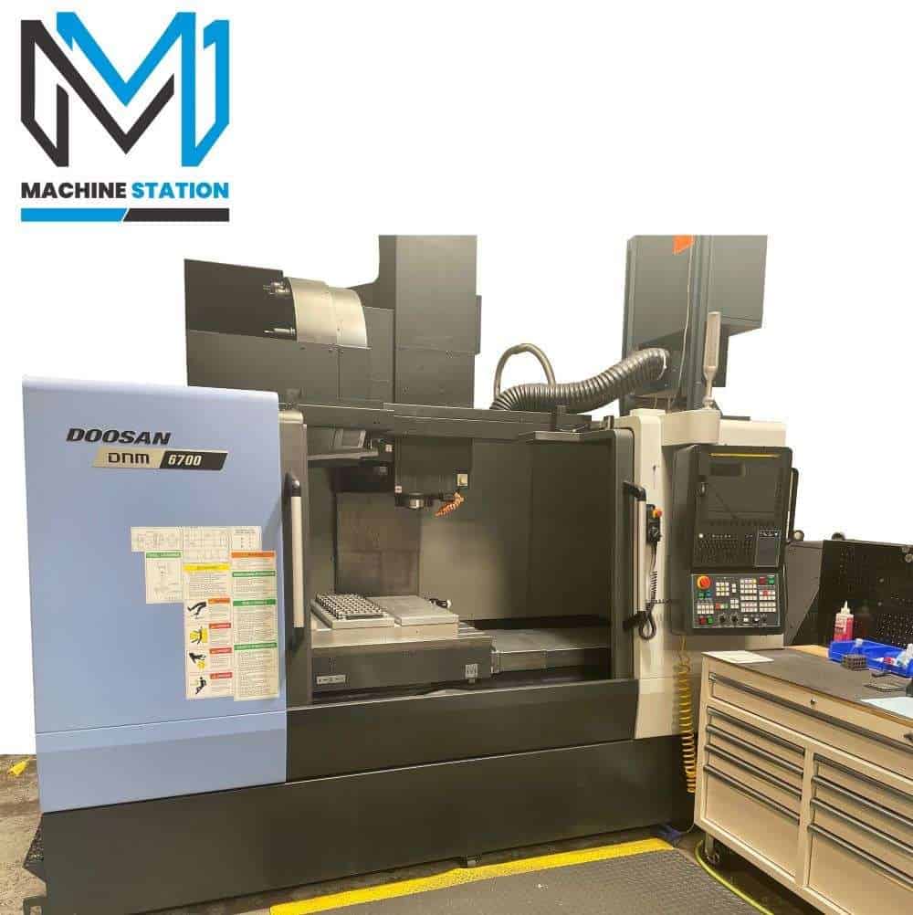 Doosan DNM-6700 CNC Vertical Machining Center - MachineStation