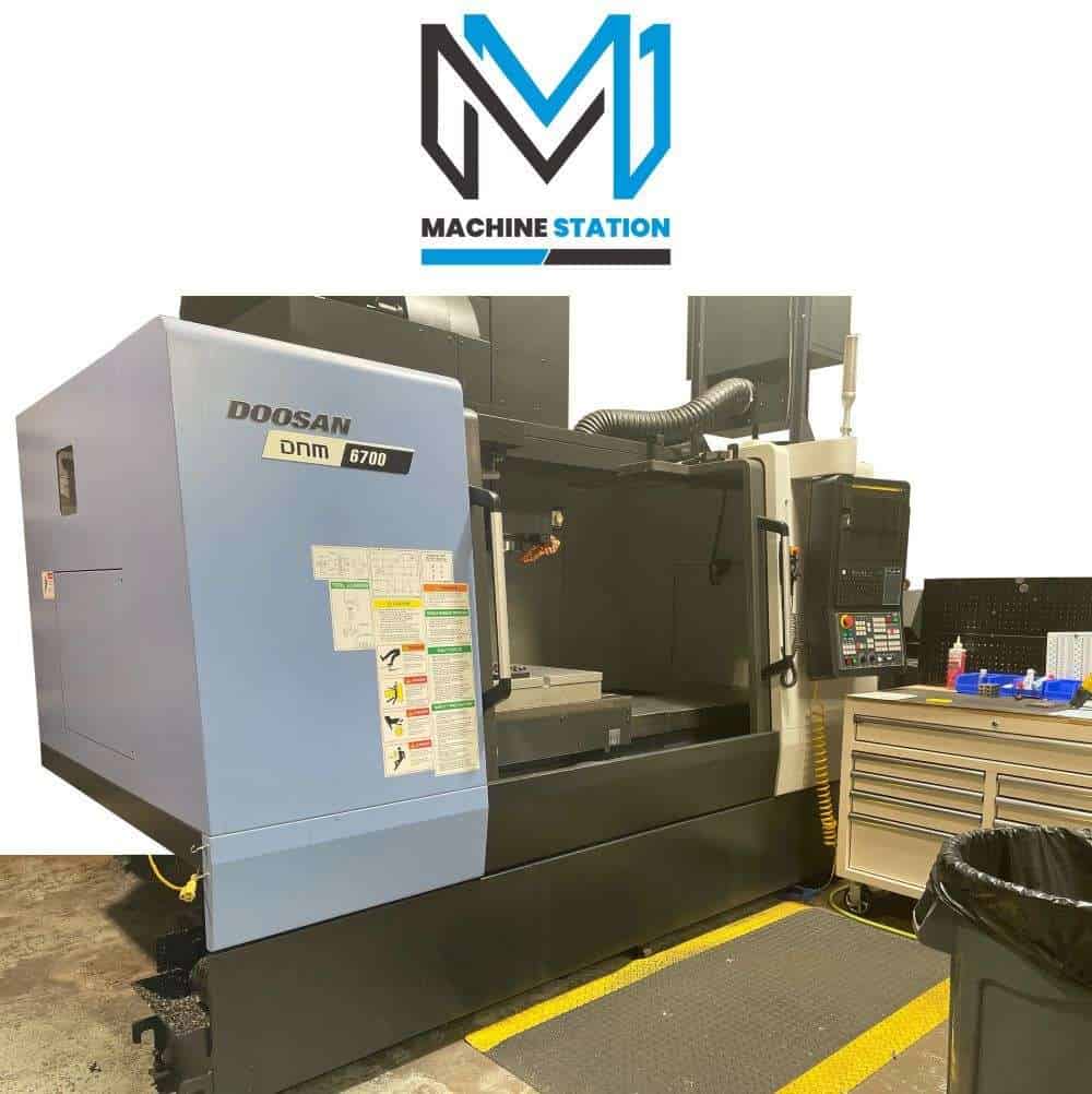 Doosan DNM-6700 CNC Vertical Machining Center - MachineStation