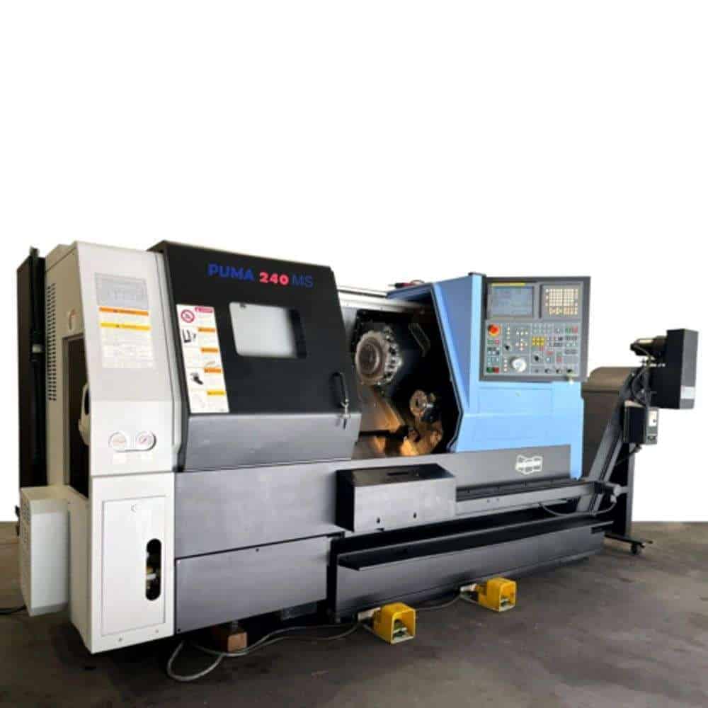 Daewoo Puma 240MSC CNC Turn Mill Center - MachineStation