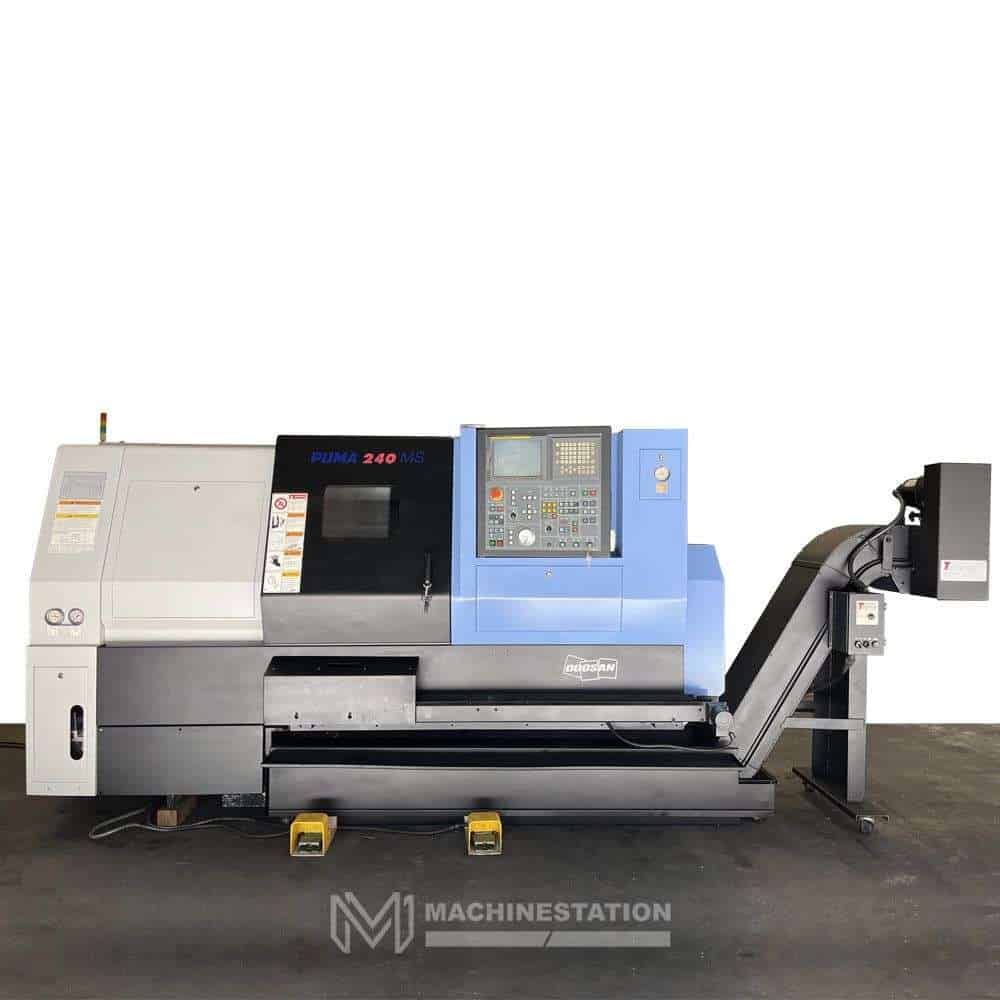 Daewoo Puma 240MSC CNC Turn Mill Center - MachineStation