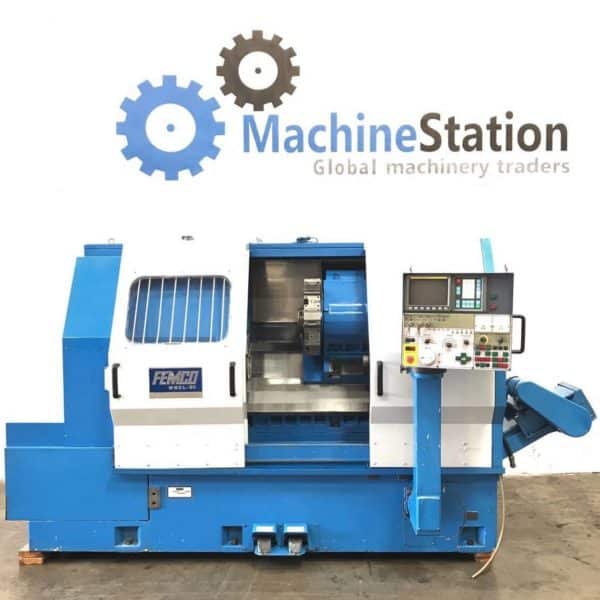 Used Femco WNCL 20/60 CNC Turning Center Lathe - MachineStation