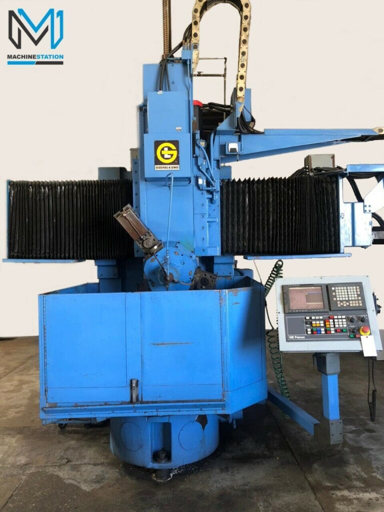 LEWIS 48" CNC Vertical Boring Mill VTL - MachineStation