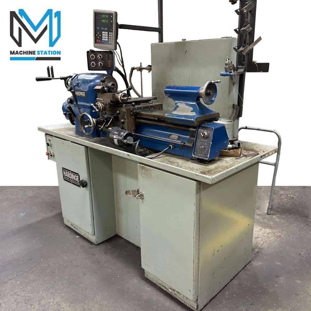 Used Hardinge HLV-H Super Precision Tool Room Lathe | Variable Speed