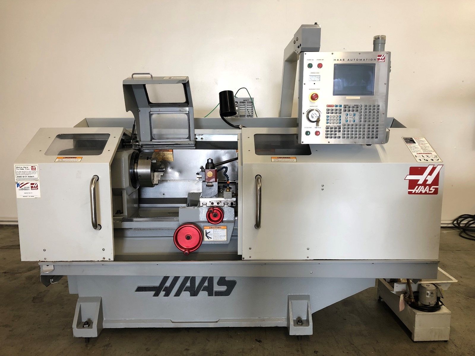 HAAS TL 2 CNC Teach Tool Room Lathe MachineStation