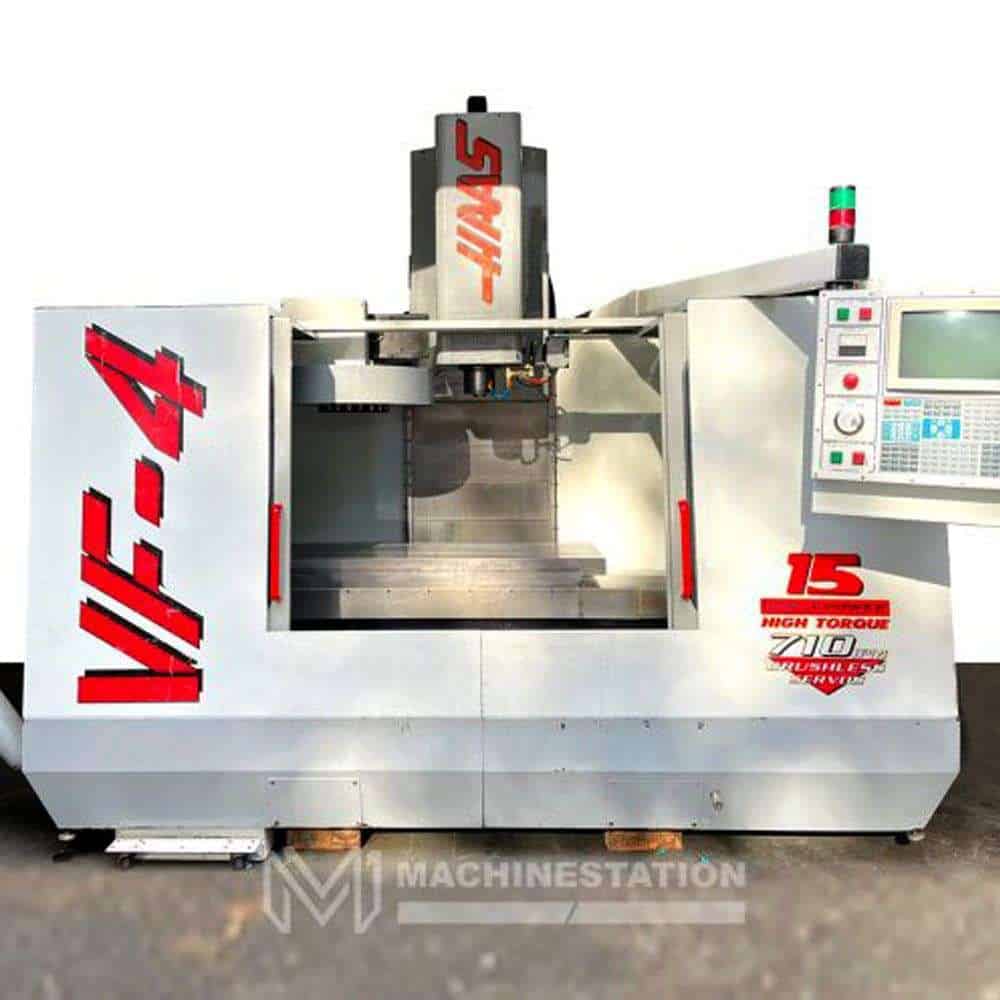Haas VF-4 CNC Vertical Machining Center - MachineStation