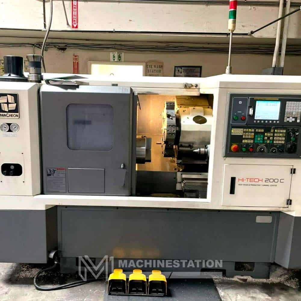 Used Hwacheon Hi-Tech 200C CNC Turning Center - MachineStation