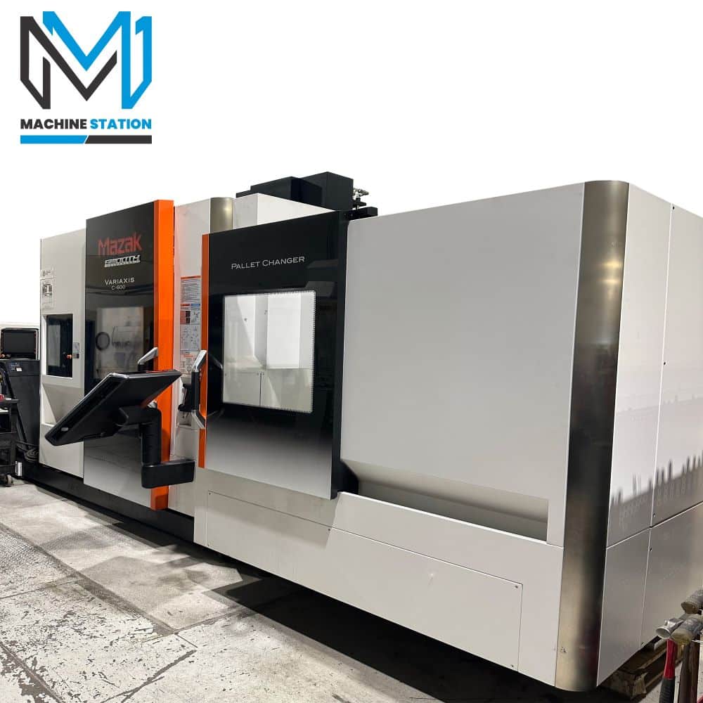 Used Mazak Variaxis C-600 5 Axis CNC Vertical Machining Center ...