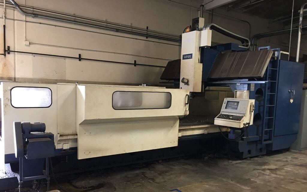 Mighty Viper HB-180 CNC Vertical Bridge Gantry Milling - MachineStation