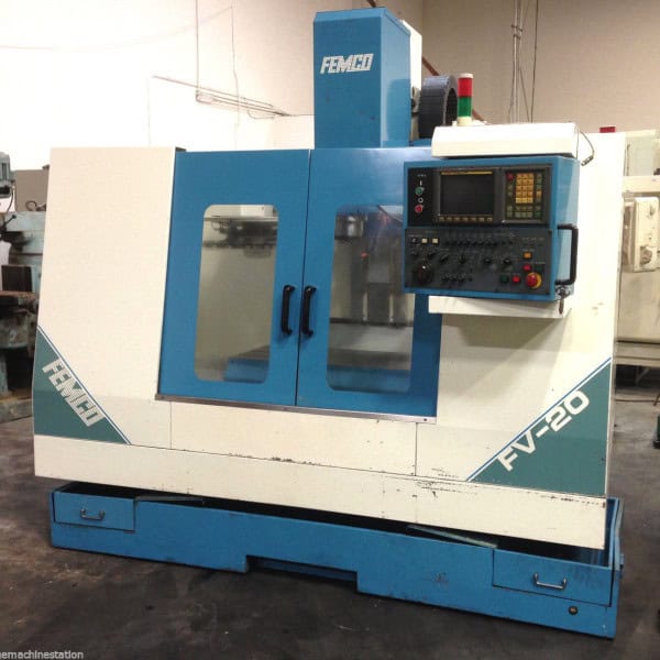 USED-FEMCO CNC VERTICAL MACHINING CENTER Model FV-20 - MachineStation