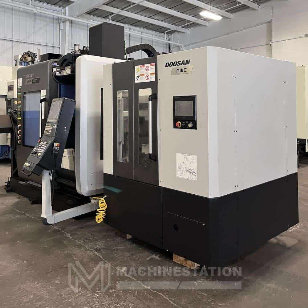 Doosan DVF-5000 6AWC 5 Axis CNC Vertical Machining Center - MachineStation