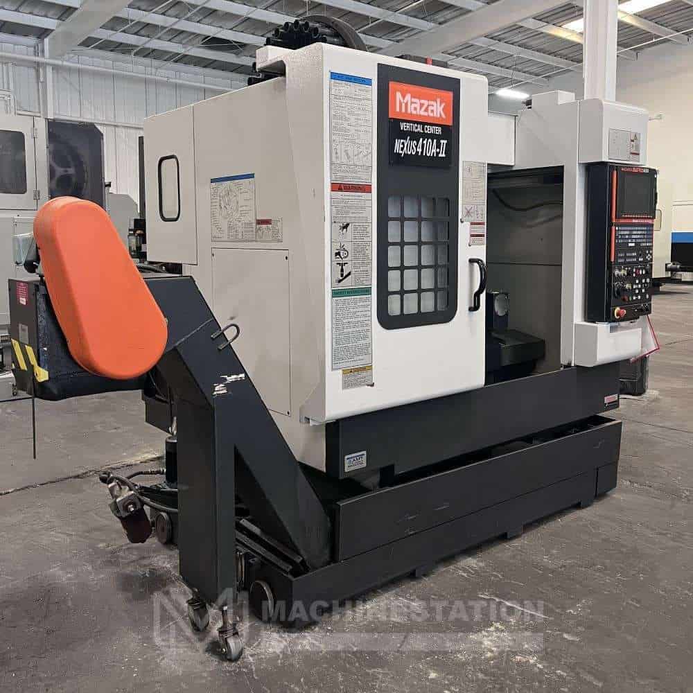 Mazak VCN 410A-II CNC Vertical Machining Center - 4th Axis Mill ...