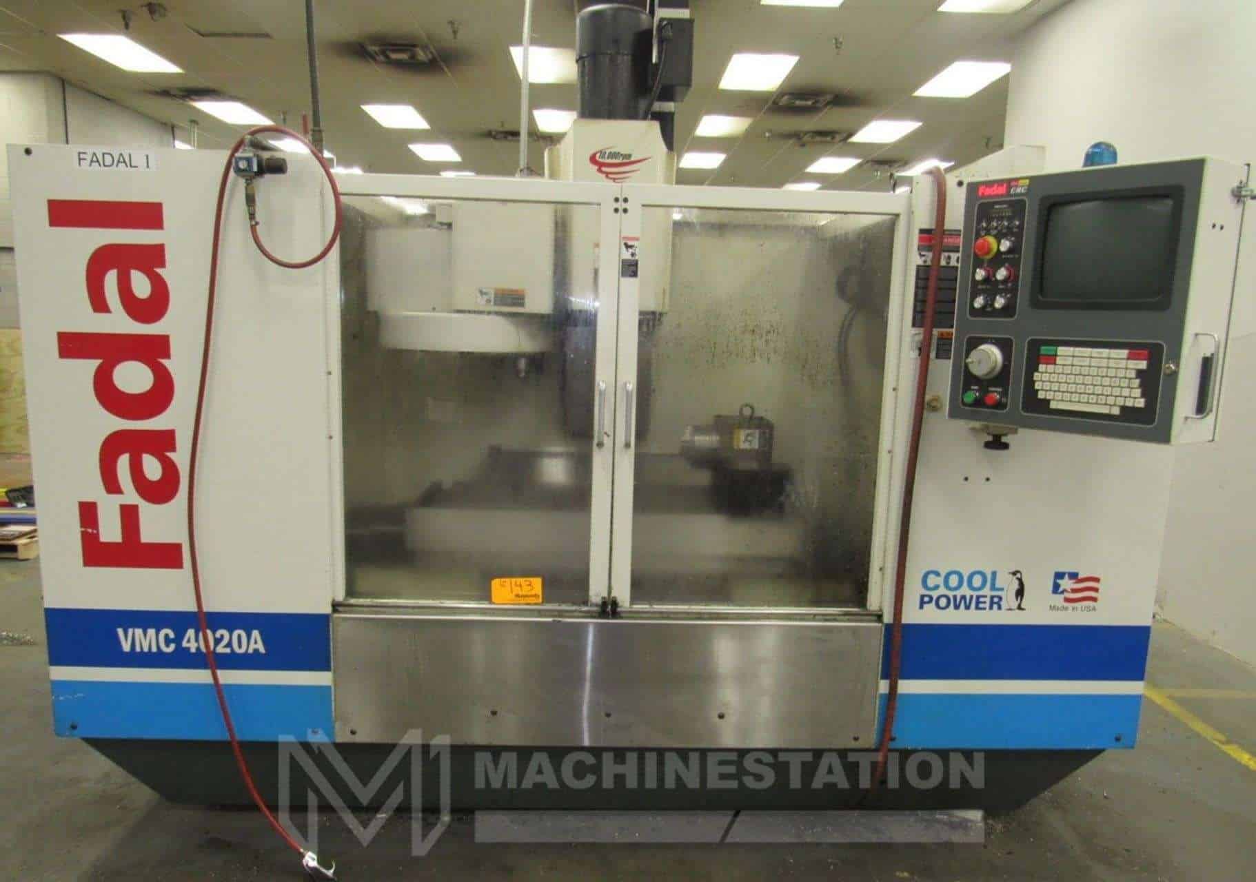 Fadal 4020A HT CNC Vertical Machining Center - MachineStation