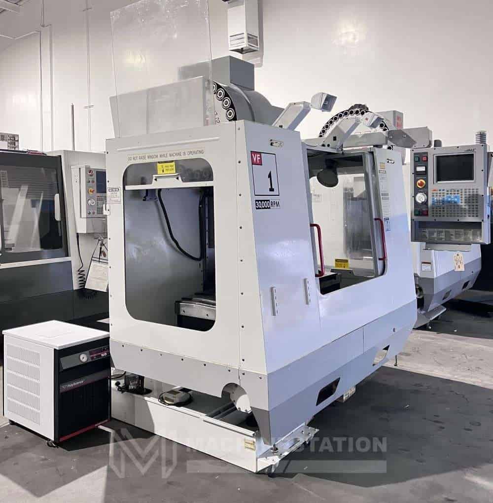 Buy Used Haas VF-1D CNC Vertical Machining Center With 30,000 RPM Mill ...