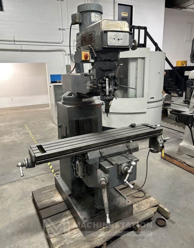 Used Acra 2V Variable Speed Vertical Milling