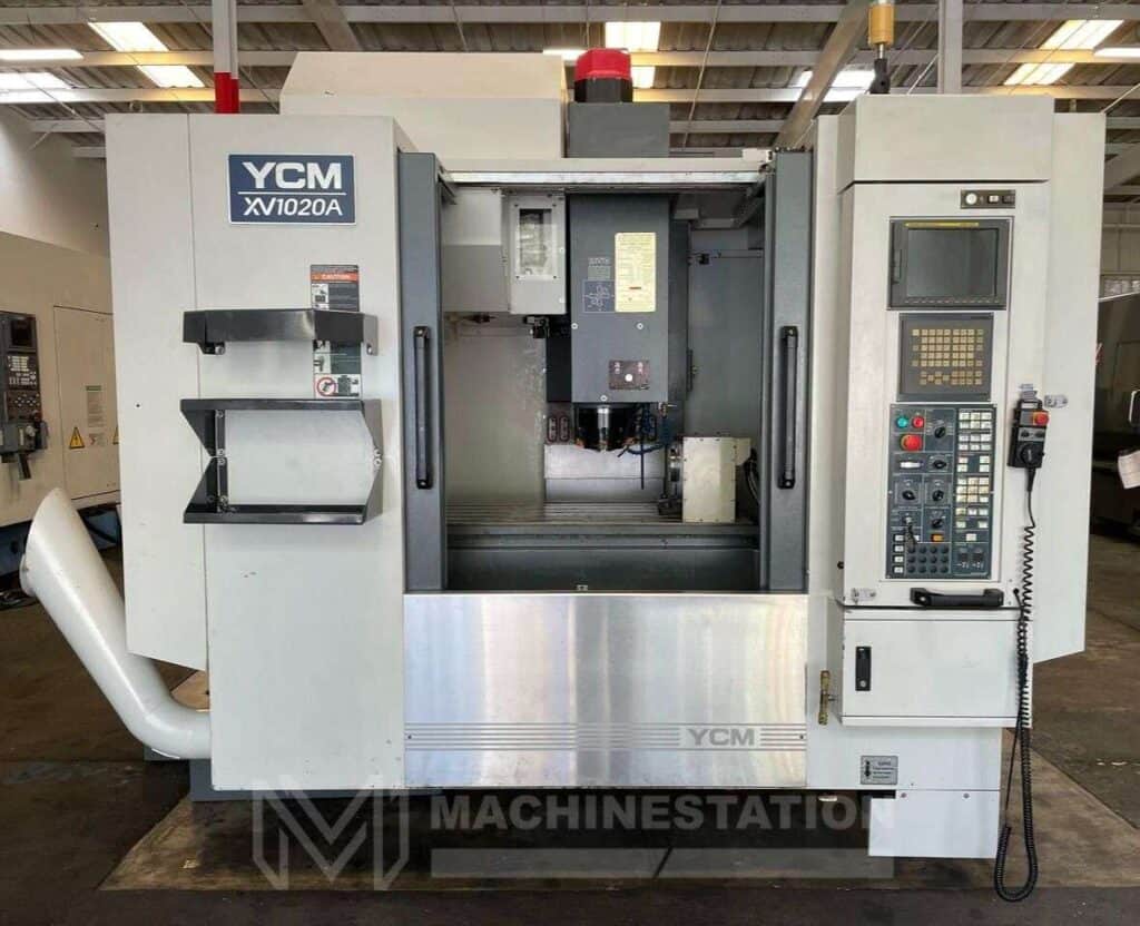 Used YCM XV1020A CNC Vertical Machining Center | 4th Axis Mill