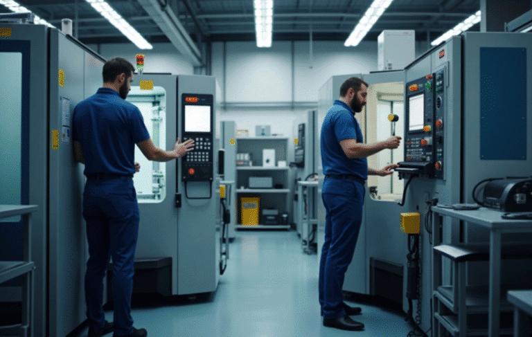 How Does Manual Mode Differ From Automatic Mode On A Cnc Machine