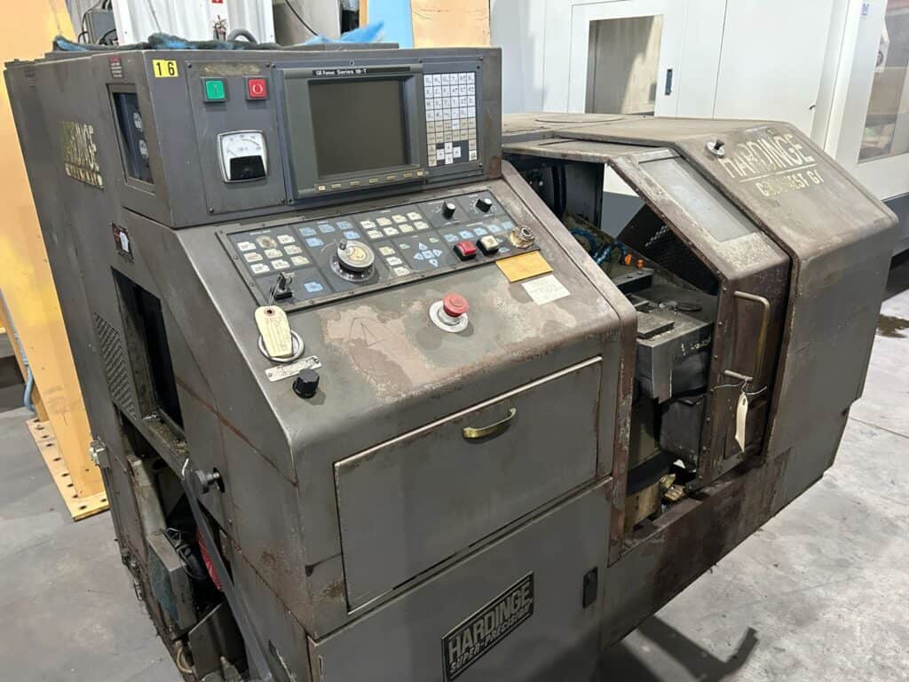 Hardinge CNC Gang Tool Lathe