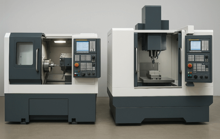 What is the difference between a CNC Mill and a CNC Lathe? - MachineStation