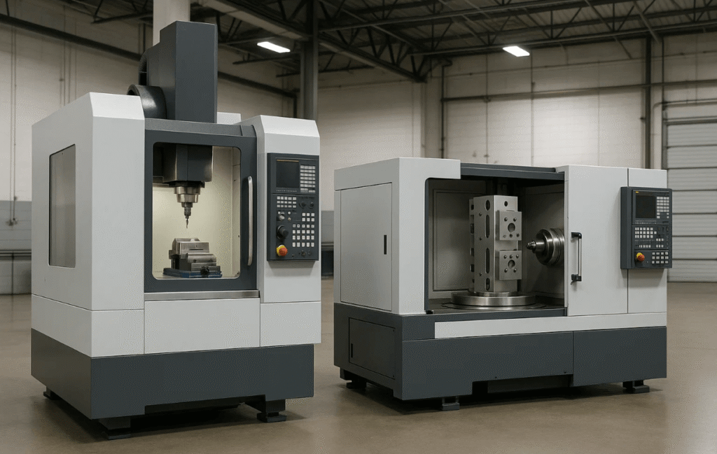 CNC Vertical Vs Horizontal Machining Center