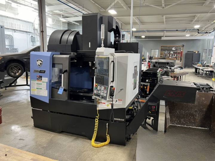 Used Doosan SVM 4100 CNC Vertical Machining Center – 2021 - MachineStation