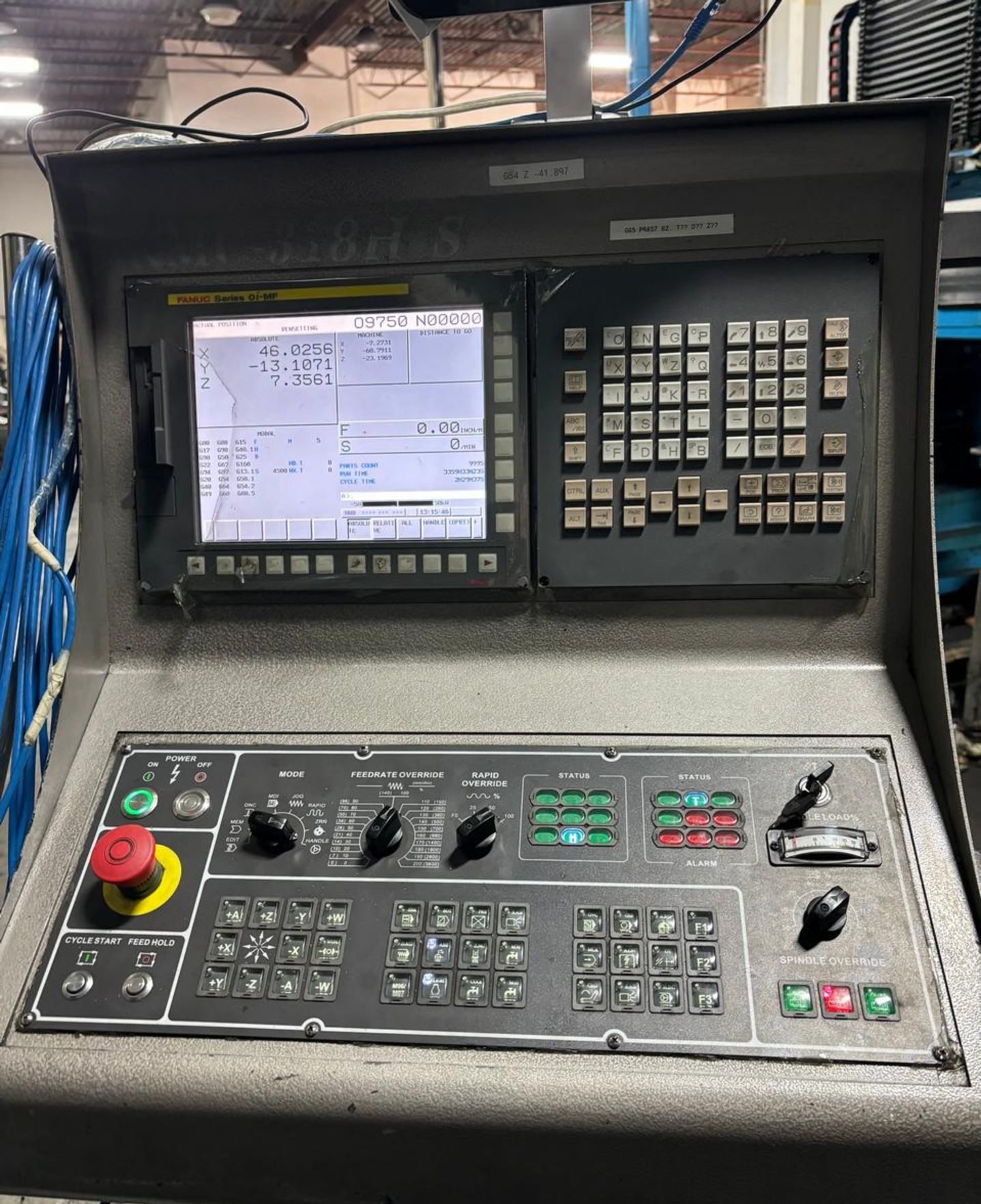 Used Kao Ming KMX-318 HIS CNC Gantry Mill Machine- 2015 for Sale